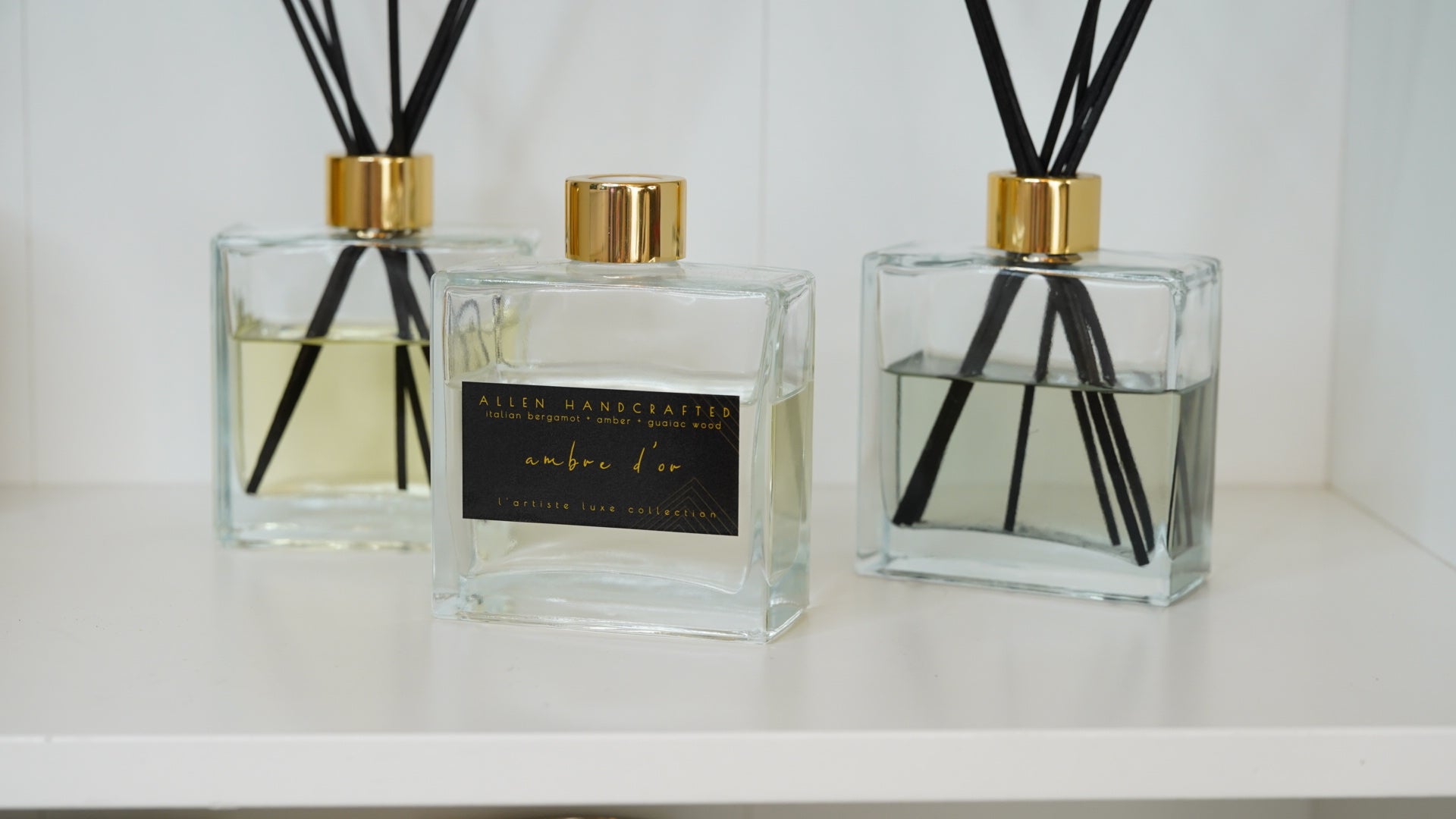 Ambre D’or Reed Diffuser – Earthglow